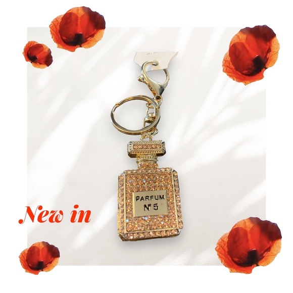 Accessories | New Parfum Rose Gold Key Chain Bag Charm | Poshmark